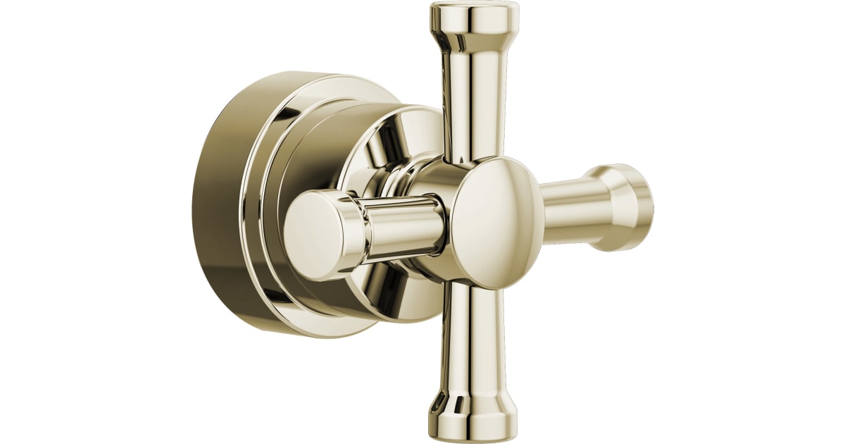 Brizo HX60P42-PN Atavis Pressure Balanced Shower Trim Cross Handle ...