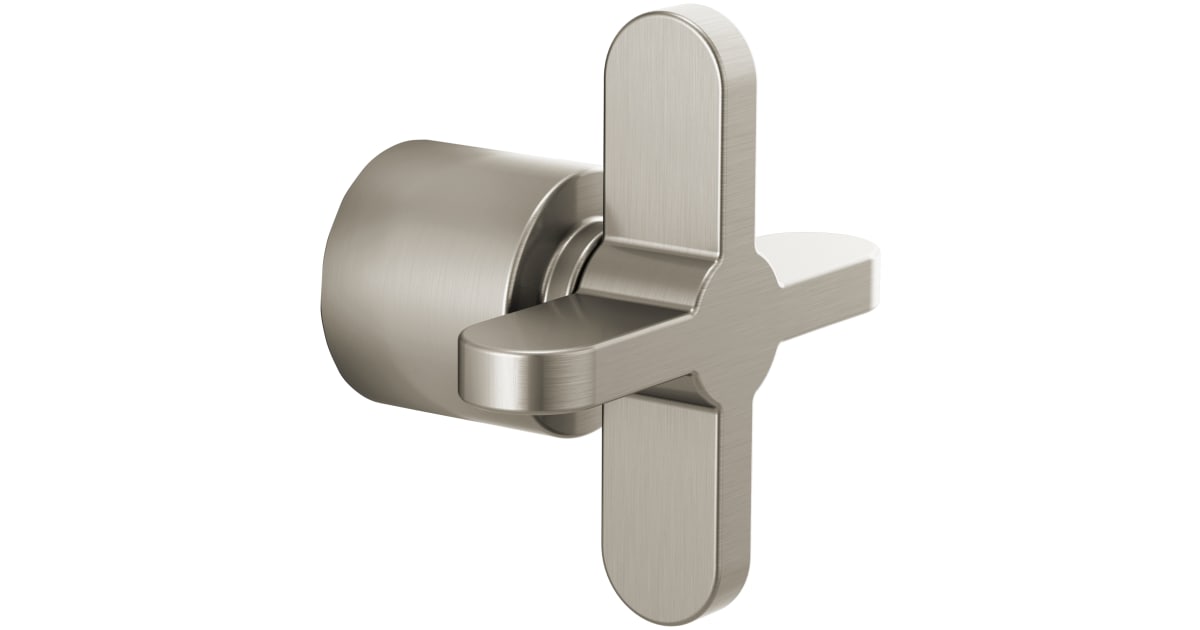 Brizo HX975-BN Odin Diverter Trim Cross Handle Only - Less Trim | Build.com