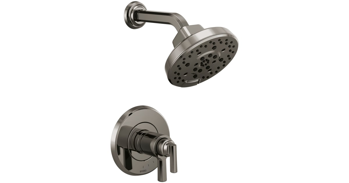 Brizo T60298-BNX Levoir Thermostatic Shower Only with Multi Function ...