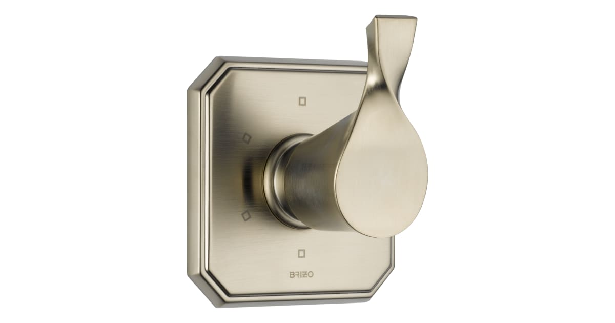 Brizo T60930-BN Virage Six Function Diverter Valve Trim Less Rough-In ...