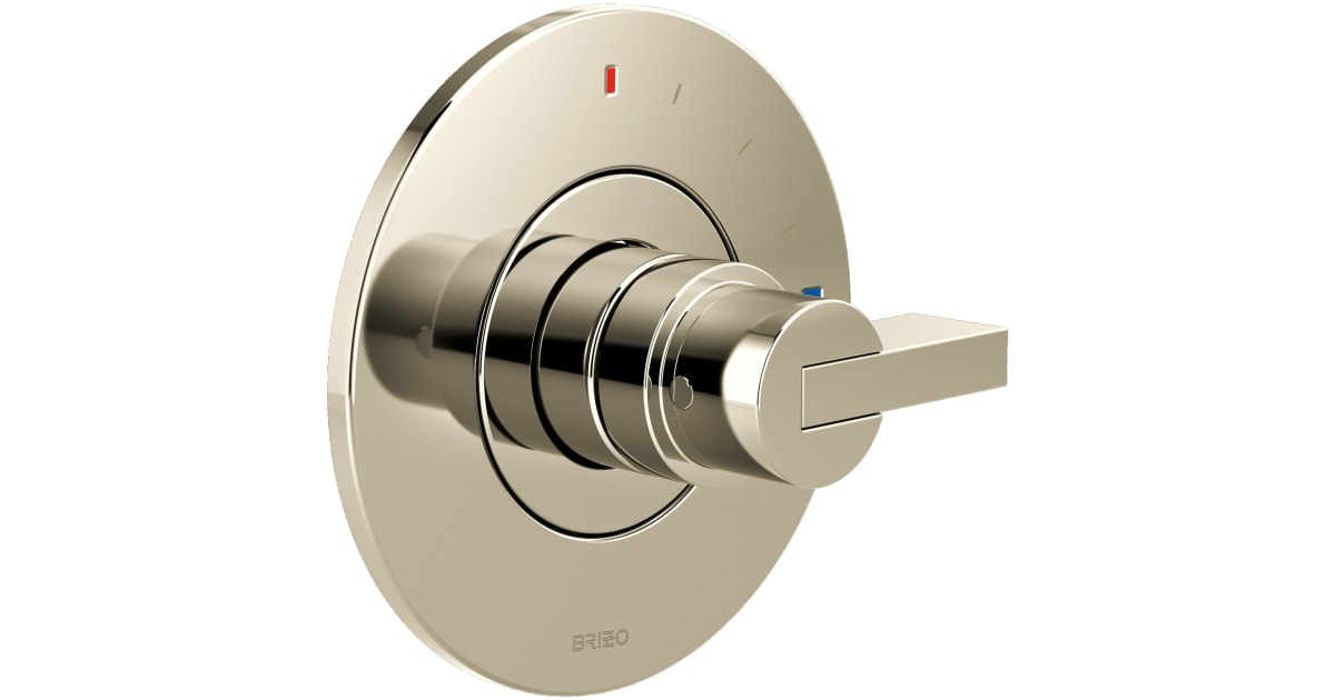 Brizo T60P035-PN Litze Single Function Pressure Balanced Valve Trim ...
