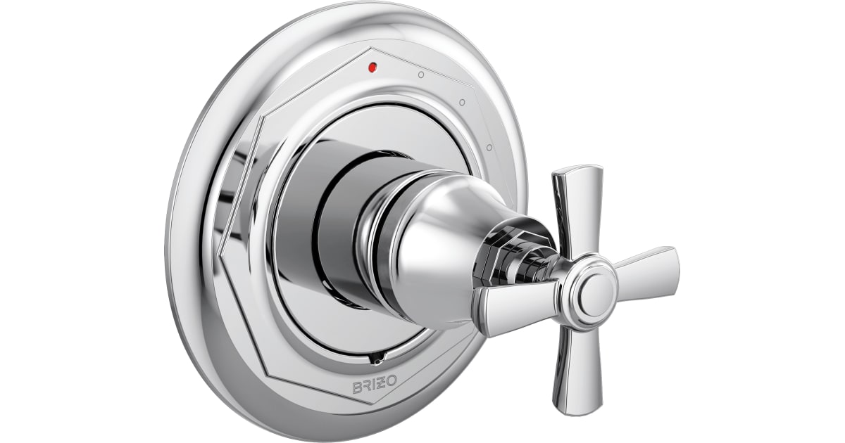 Brizo T60P061-PC Rook Single Function Pressure Balanced Valve Trim Only ...