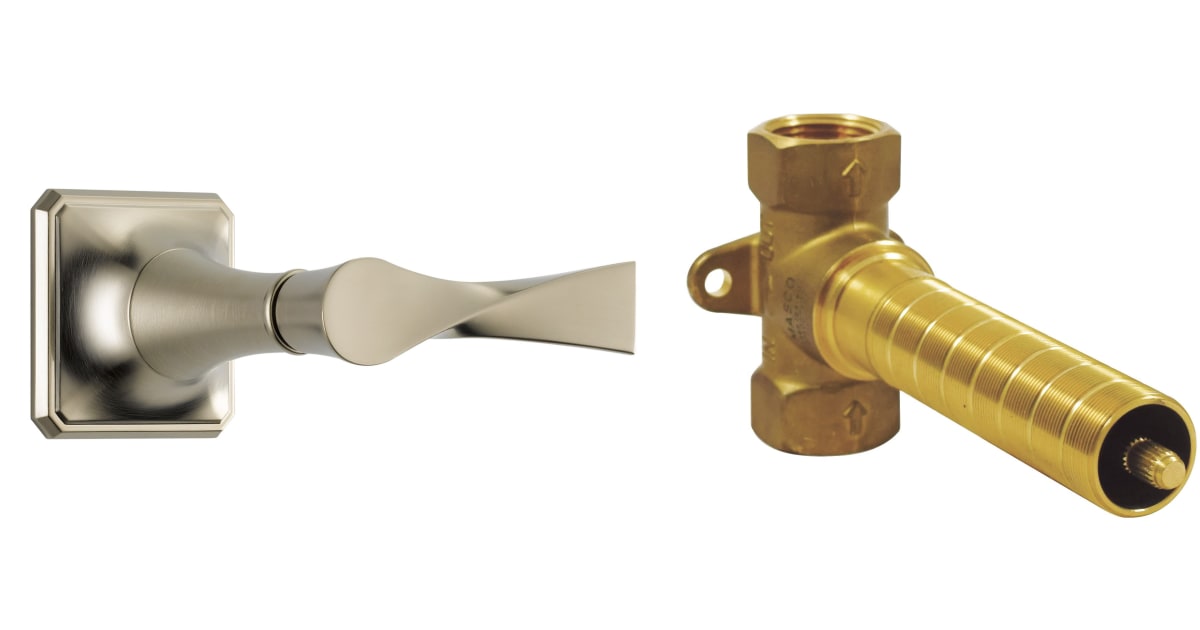 Brizo T66630-BN / R35600 Virage Sensori Volume Control Trim - Valve Included | Build.com