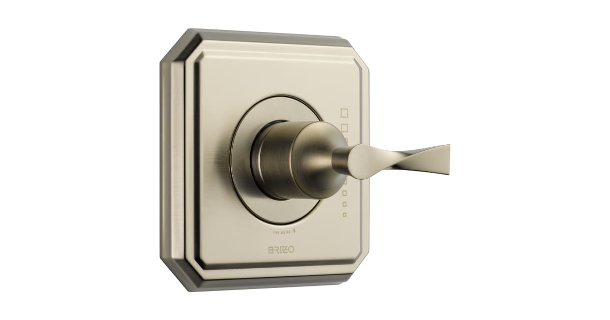 Brizo T66T030-BN Virage Sensori Thermostatic Mixing Valve Trim and ...