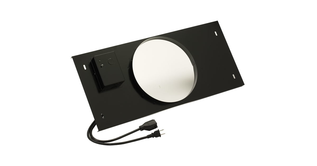 Broan 332KR Exterior Blower Rough-In Kit with 10" Round Duct for Models ...