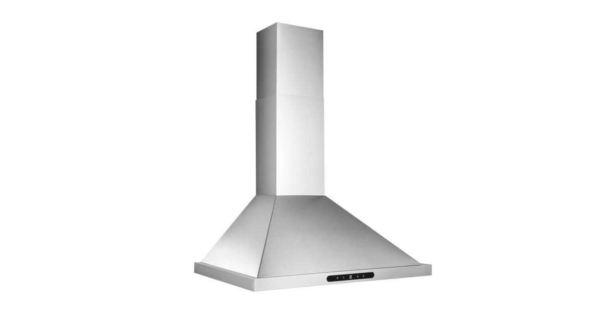 Broan EWP1366SS Elite 110-640 CFM 36” Wide Wall Mounted Range Hood With ...