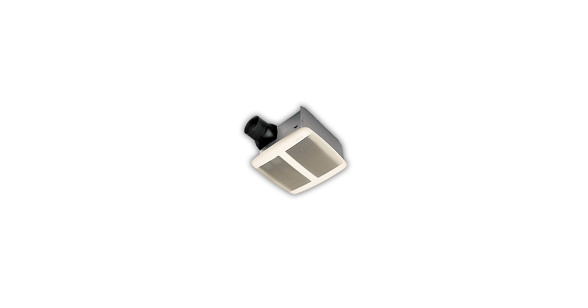 Broan QTR140WH 140 CFM 2 Sones Ultra Silent Bath Fan | Ferguson Home