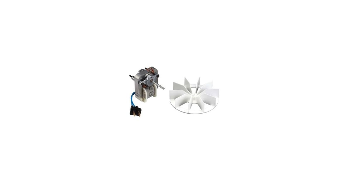 Broan BP27 50 CFM Motor/Wheel for Bath Fan Models 663, 668, 669 and 668 ...