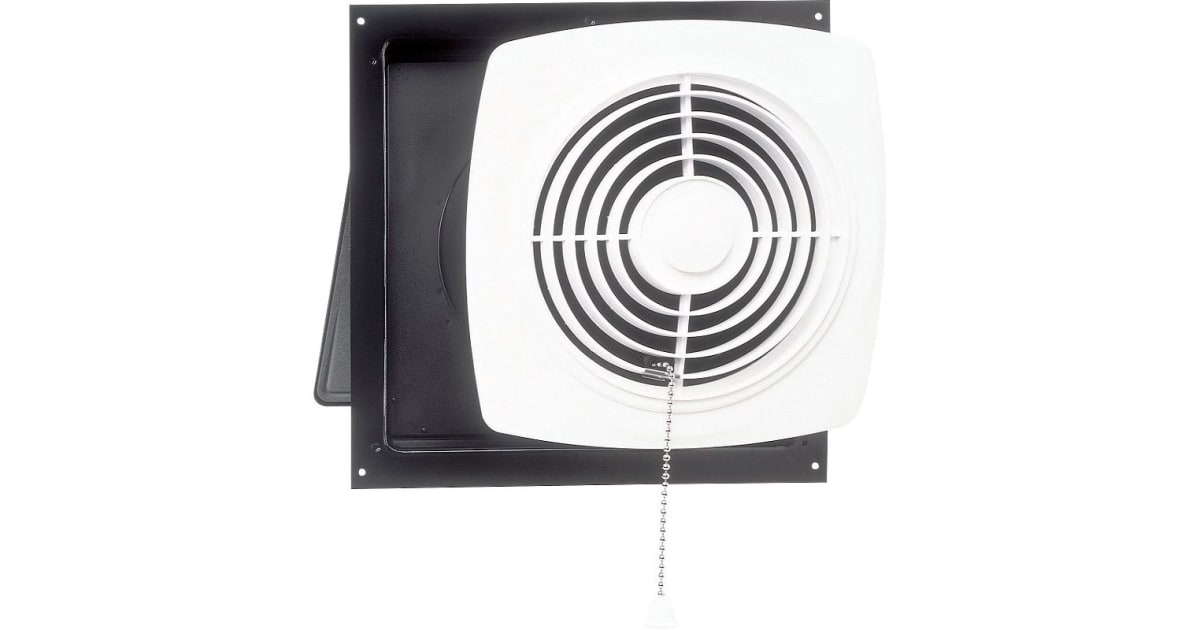Broan 507 250 CFM 7 Sone Wall Mounted HVI Certified Utility Fan ...