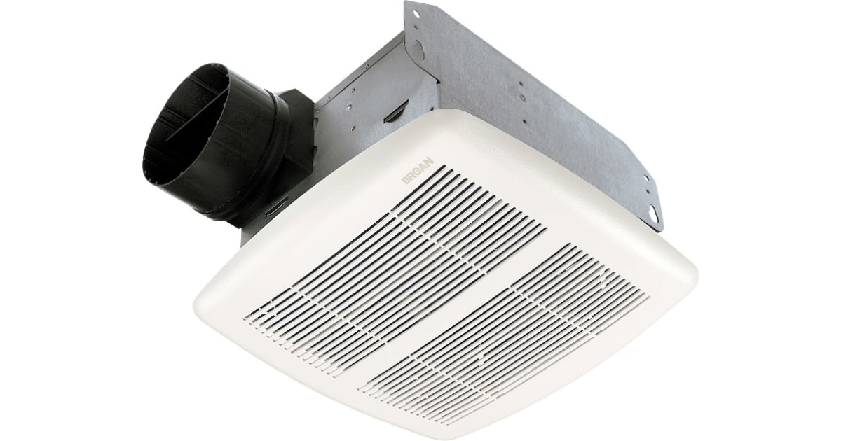 Broan 770 50 CFM 1.5 Sone Ceiling Mounted and HVI Certified Bath Fan ...
