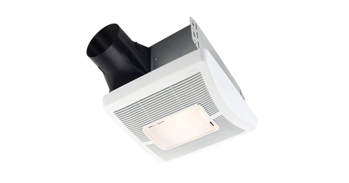 Broan A110L InVent Series 110 CFM 1.3 Sone Ceiling Mounted HVI ...