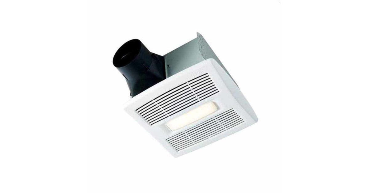 Broan AE80L InVent Series 80 CFM 0.8 Sone Ceiling Mounted HVI Certified ...