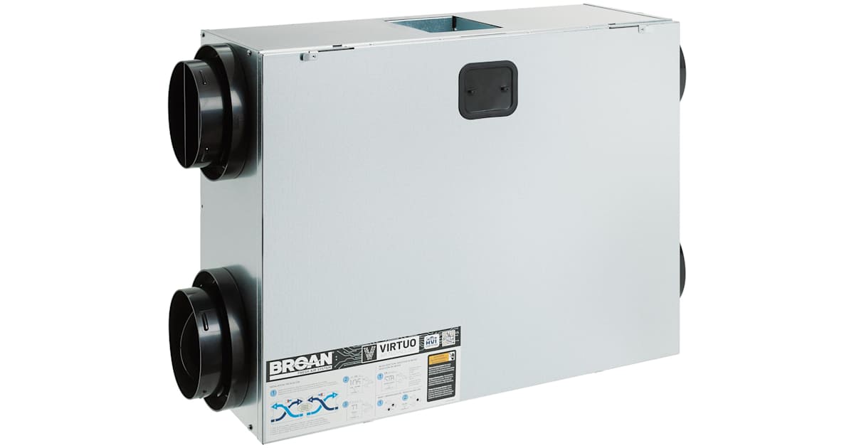 Broan BLP150E75NS-HW Broan One Hardwired Energy Recovery Ventilator ...