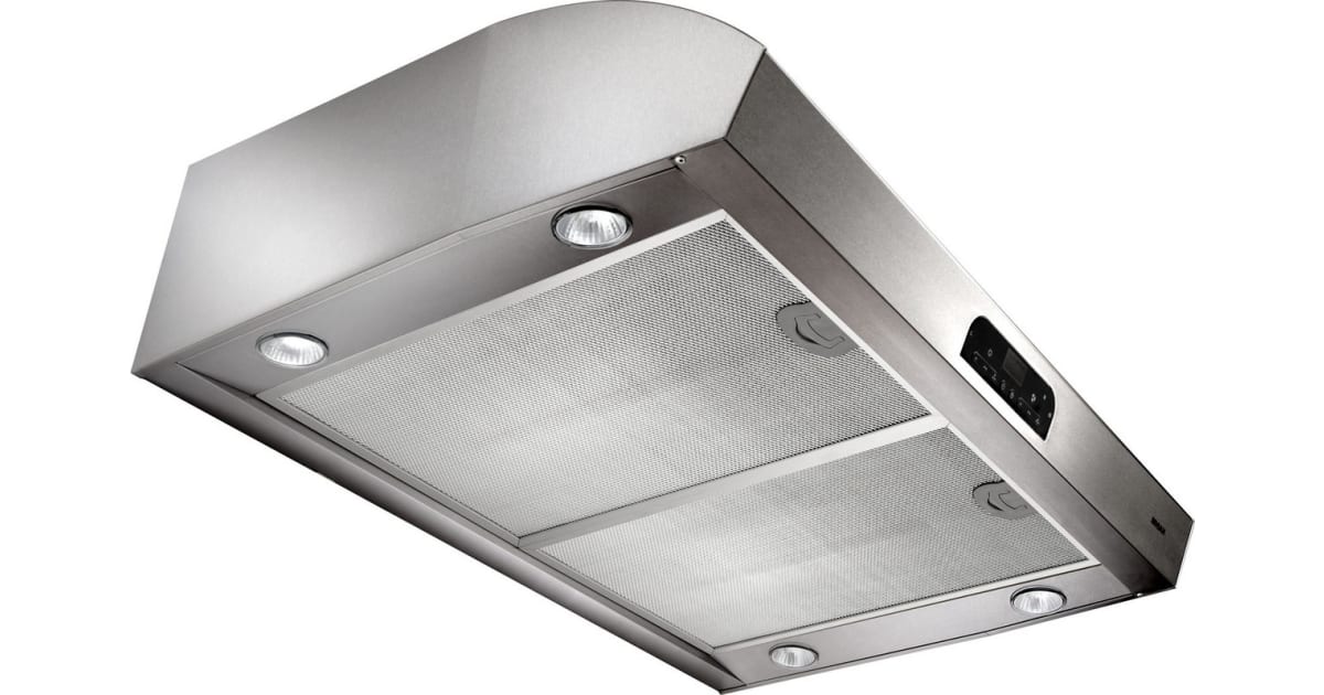 Broan QP430SS 630 CFM 30" Wide Stainless Steel Under Cabinet Range Hood ...