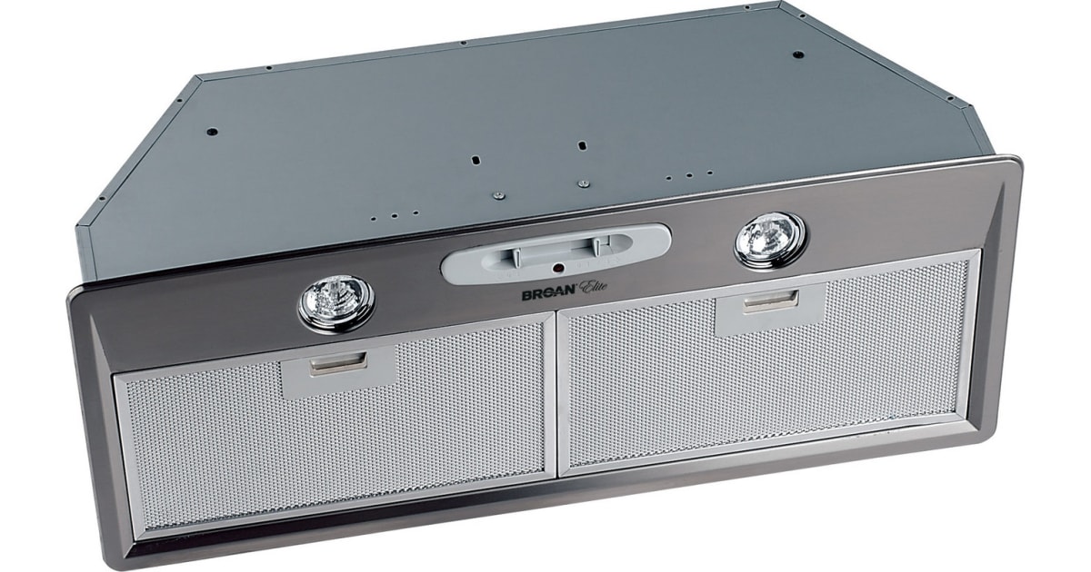 Broan RMP17004 400 CFM Stainless Steel Insert Range Hood with Heat ...