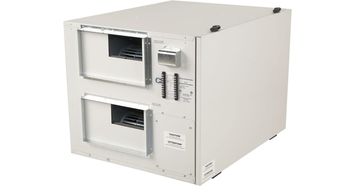 Broan HRV650 Indoor Quality Heat Recovery Ventilator, 650 CFM ...