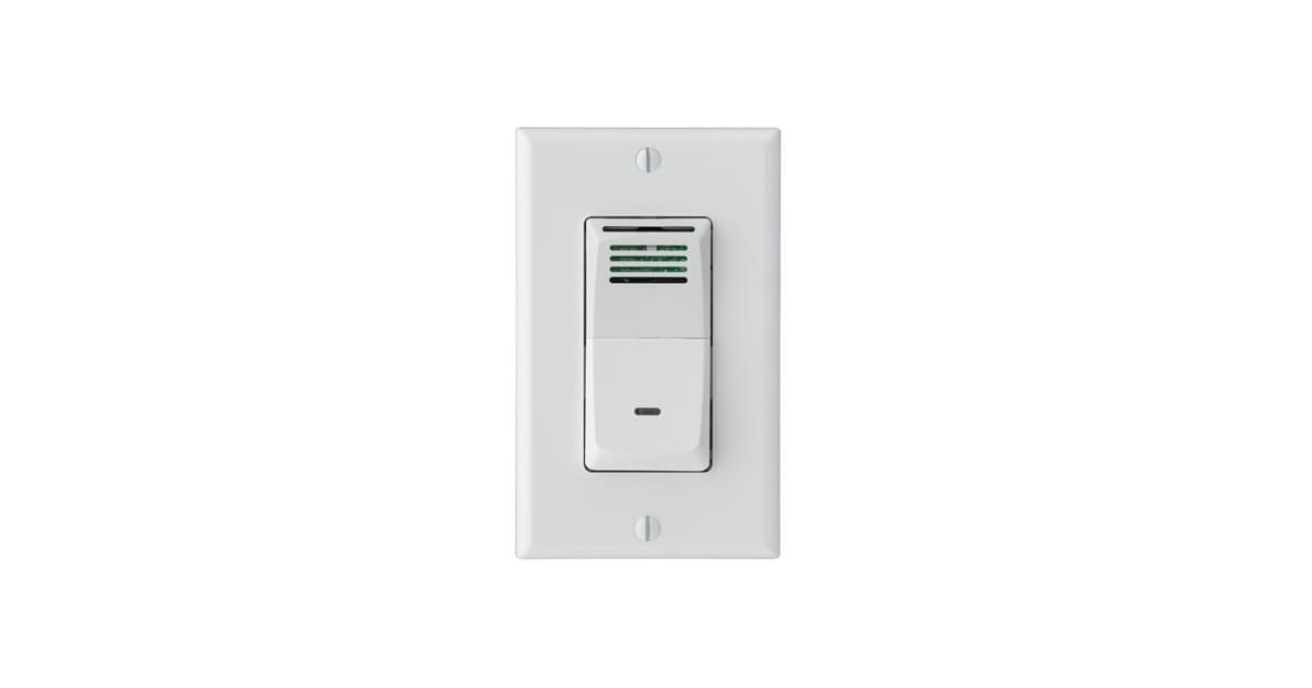Broan 82W Humidity Sensing Bath Fan Wall Switch with Sensaire ...