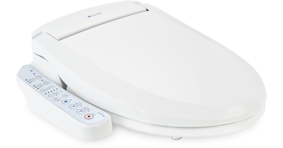 Brondell CL510-RW Swash Round Soft Close Bidet Seat | Ferguson Home