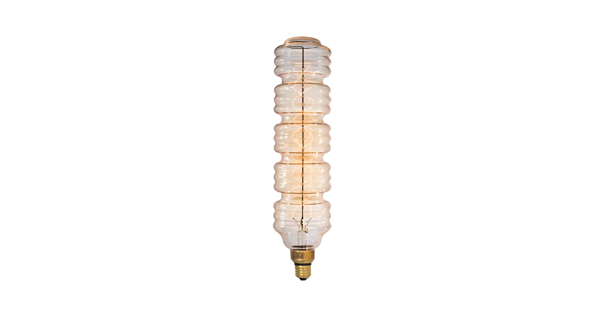 Bulbrite 137501 Single 60 Watt Vintage Edison Dimmable WB Medium (E26 ...
