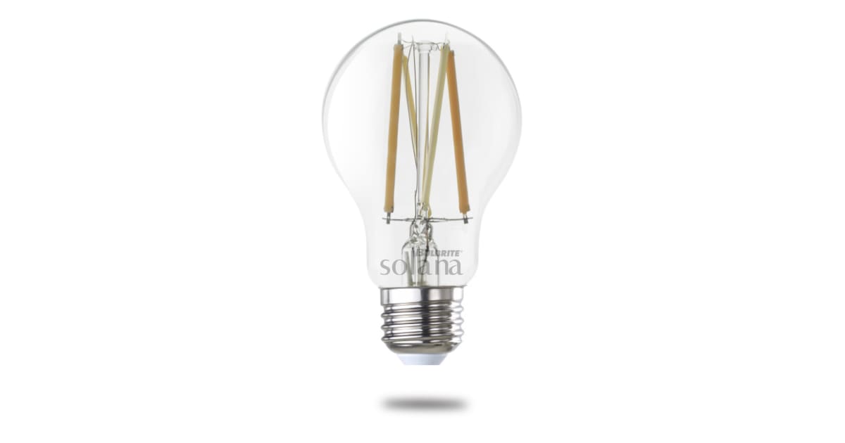 Bulbrite 290125 Single 8 Watt Dimmable A19 Medium (E26) LED Bulb - 800 ...