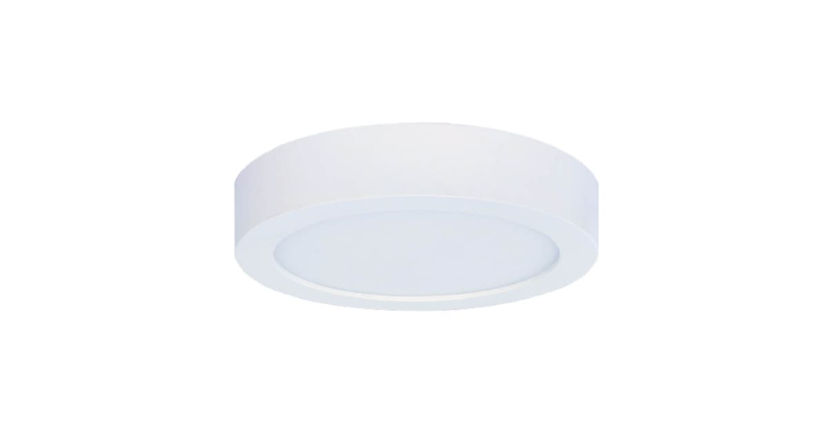 Bulbrite 773131 6" Wide LED Flush Mount Drum Ceiling Fixture - Circular ...