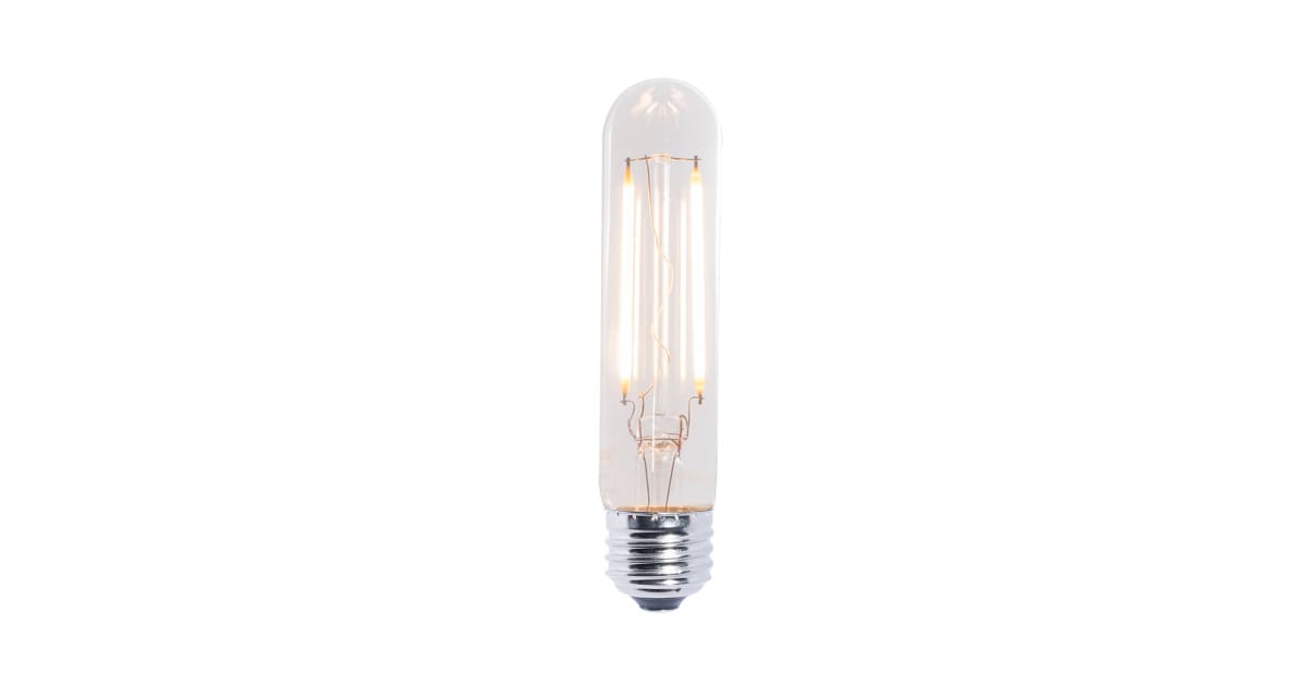 Bulbrite 861016 Pack of (2) 3 Watt Vintage Edison Dimmable T9 Medium ...