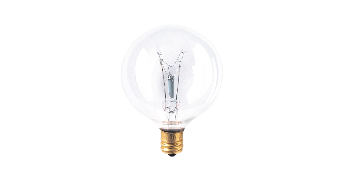 Bulbrite 861172 Pack of (40) 15 Watt Vintage Edison Dimmable G16.5 ...