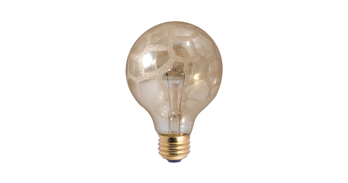 Bulbrite 861324 Pack of (6) 40 Watt Vintage Edison Dimmable G25 Medium ...
