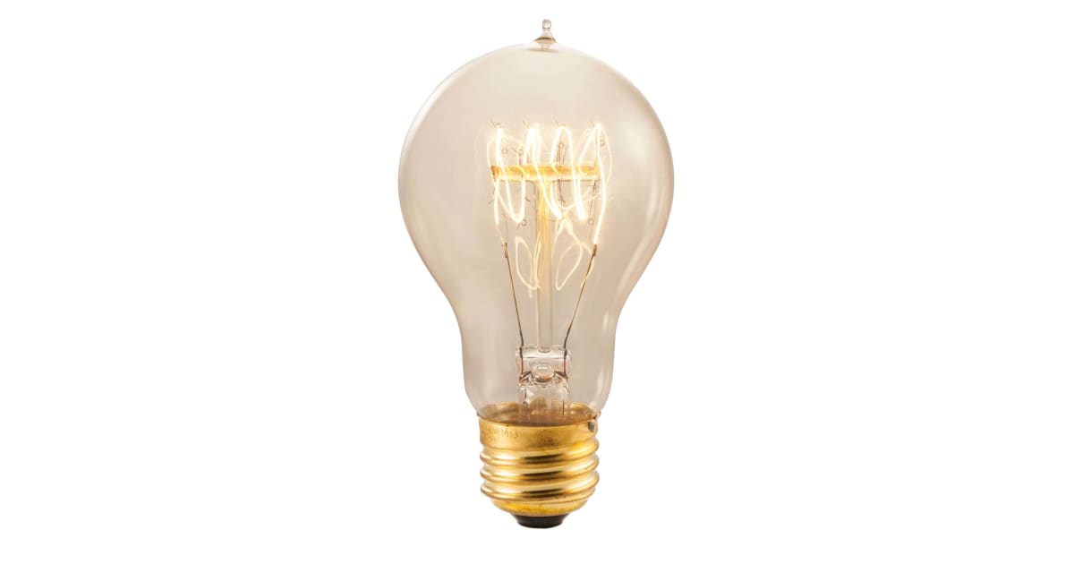 Bulbrite 861373 Pack of (4) 25 Watt Vintage Edison Dimmable A19 Medium ...