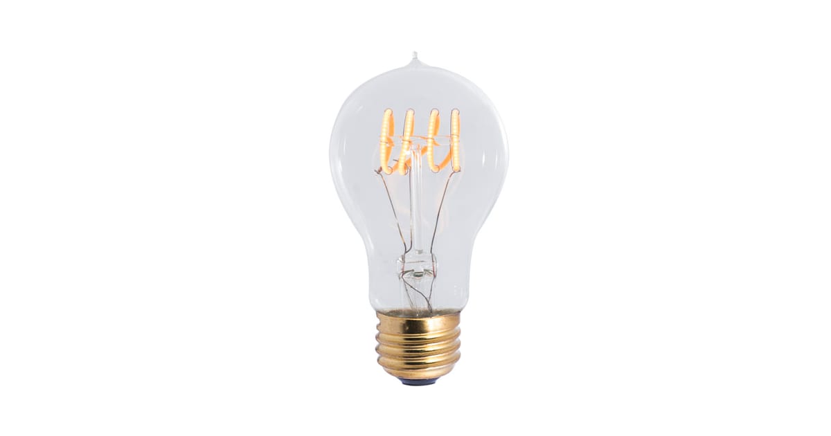 Bulbrite 861401 Pack of (2) 4 Watt Vintage Edison Dimmable A19 Medium ...