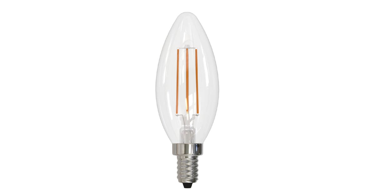 Bulbrite 861585 Pack of (4) 5 Watt Dimmable B11 Candelabra (E12) LED ...