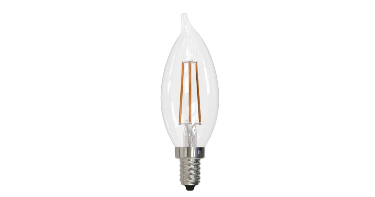 Bulbrite 861586 Pack of (4) 5 Watt Vintage Edison Dimmable CA10 ...