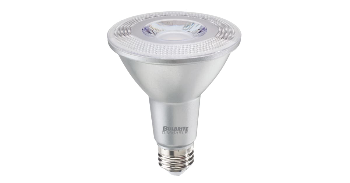Bulbrite 861736 Pack of (6) 10 Watt Dimmable PAR30LN Medium (E26) LED ...