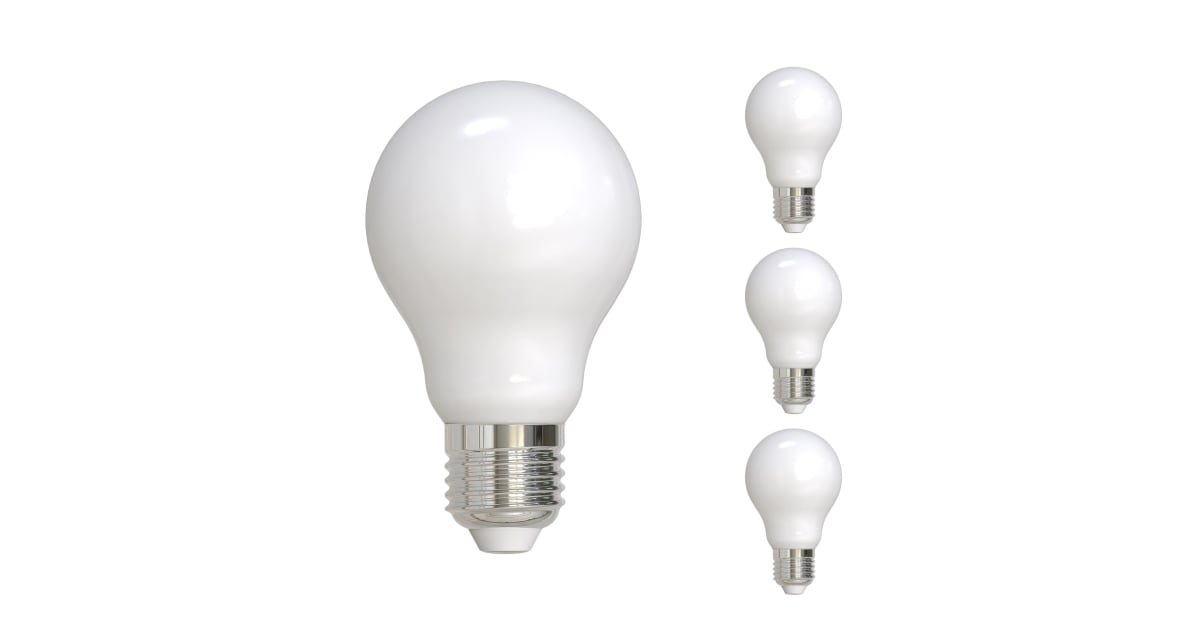 Bulbrite 862069 2.5 Watt Dimmable A19 Medium (E26) LED Bulb- 250 Lumens ...
