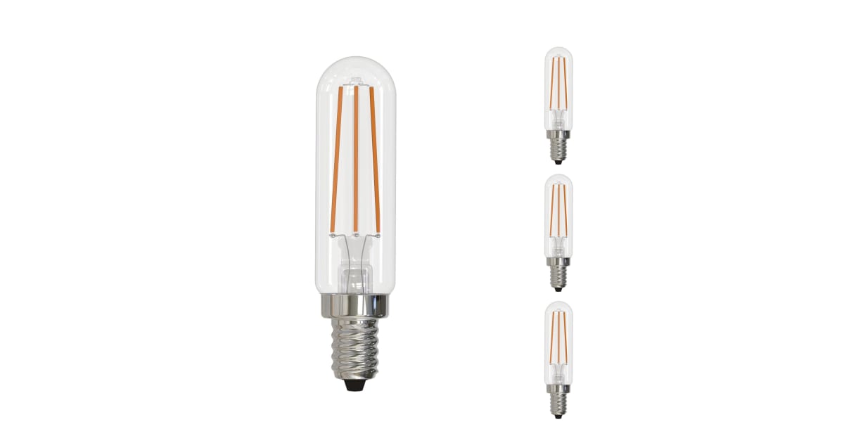Bulbrite 862106 4.5 Watt Dimmable T6 Candelabra (E12) LED Bulb- 450 ...