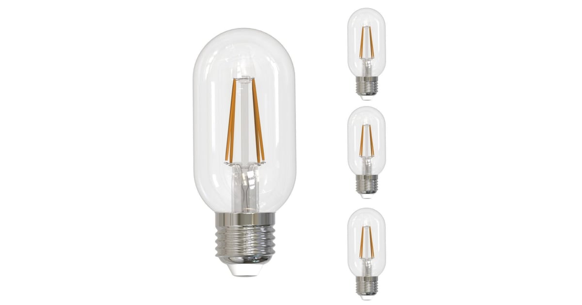 Bulbrite 862702 Pack of (4) 5 Watt Vintage Edison Dimmable T14 Medium ...