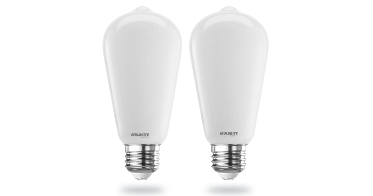 Bulbrite 862889 Warm Dim 9 Watt Dimmable ST18 Medium (E26) LED Bulb ...