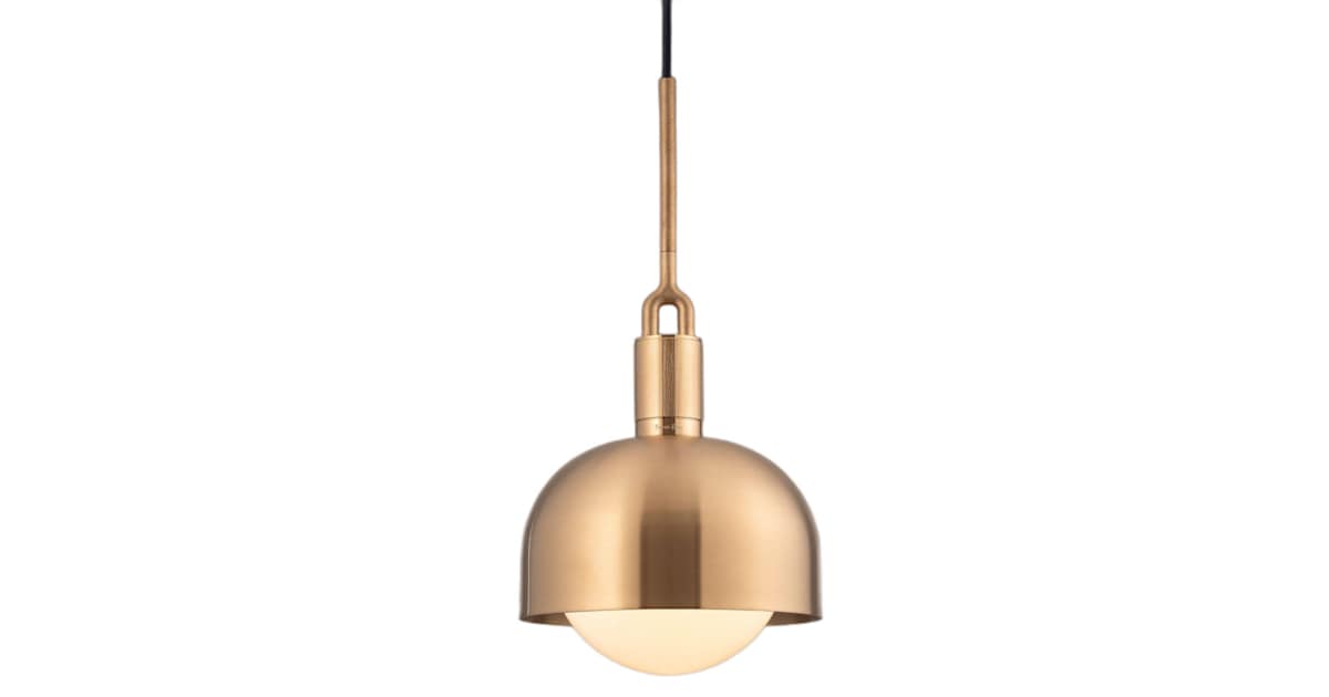 Buster + Punch NFP-813163 Forked 10" Wide LED Mini Pendant with Metal ...