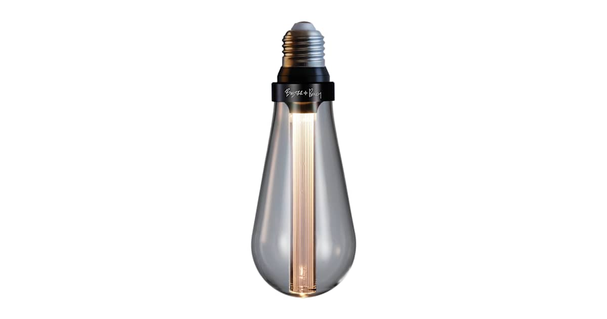 Buster + Punch BB-TD-E26-ND-CR-B 5 Watt Medium (E26) Teardrop Bulb ...