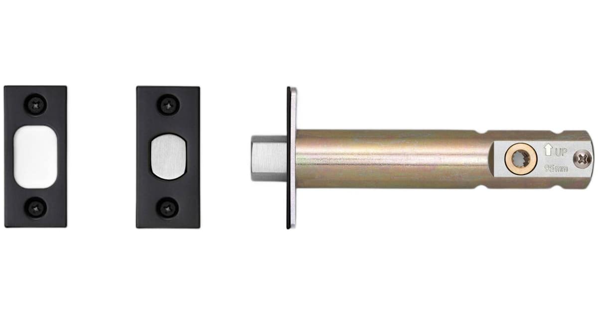 Buster + Punch NDT-021736 3-3/4 Inch Backset Deadbolt Door Latch ...