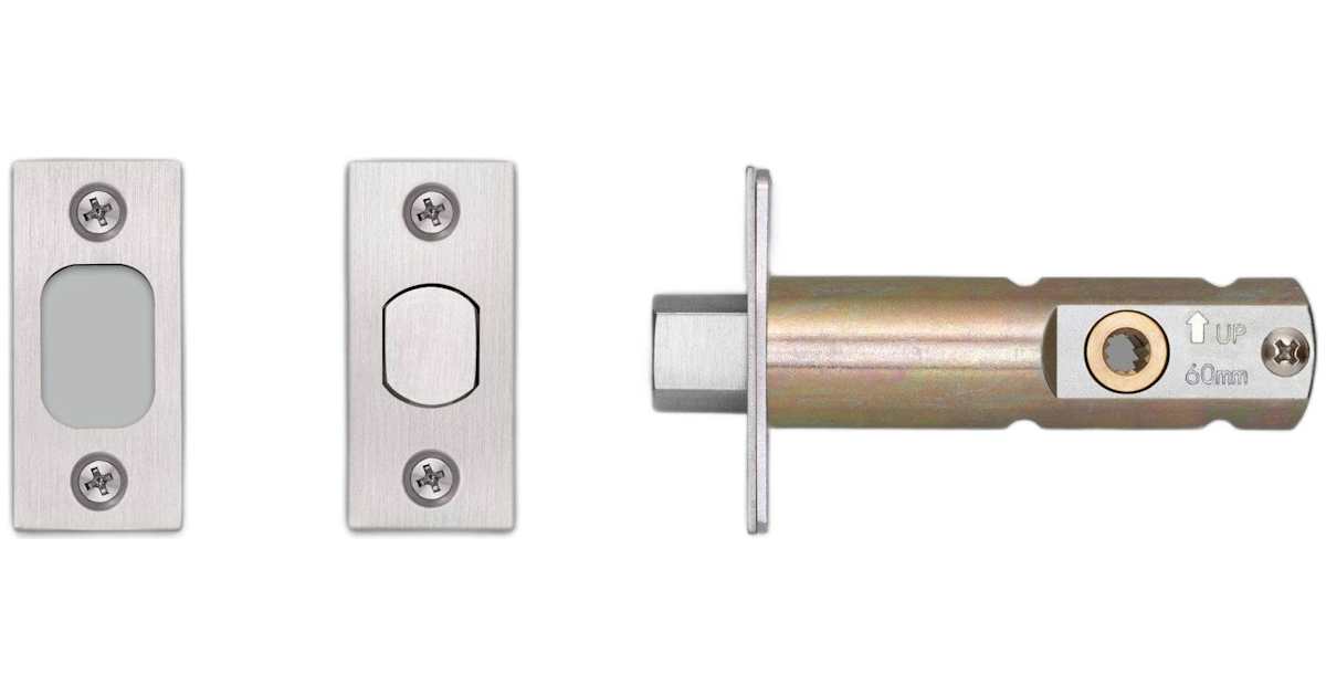Buster + Punch NDT-071722 2-3/8 Inch Backset Deadbolt Door Latch ...