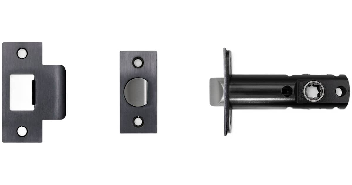 Buster + Punch NLL-352220 2-3/8 Inch Backset Passage Door Latch ...