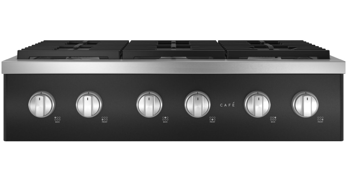 Cafe CGU366P3TD1 36 Inch Wide 6 Burner Natural Gas Rangetop with Multi ...