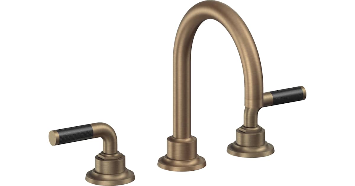 California Faucets 3102F-ABF Descanso 1.2 GPM Widespread Bathroom ...