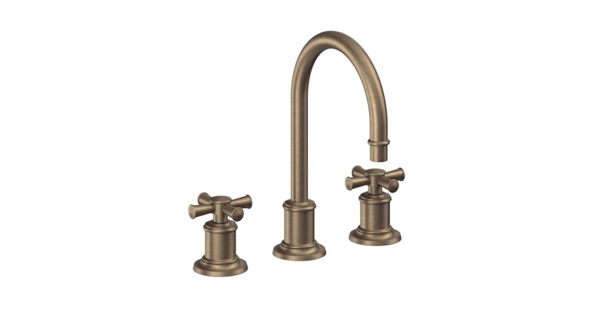 California Faucets 4802XZB-ABF Miramar 1.2 GPM Widespread Bathroom ...