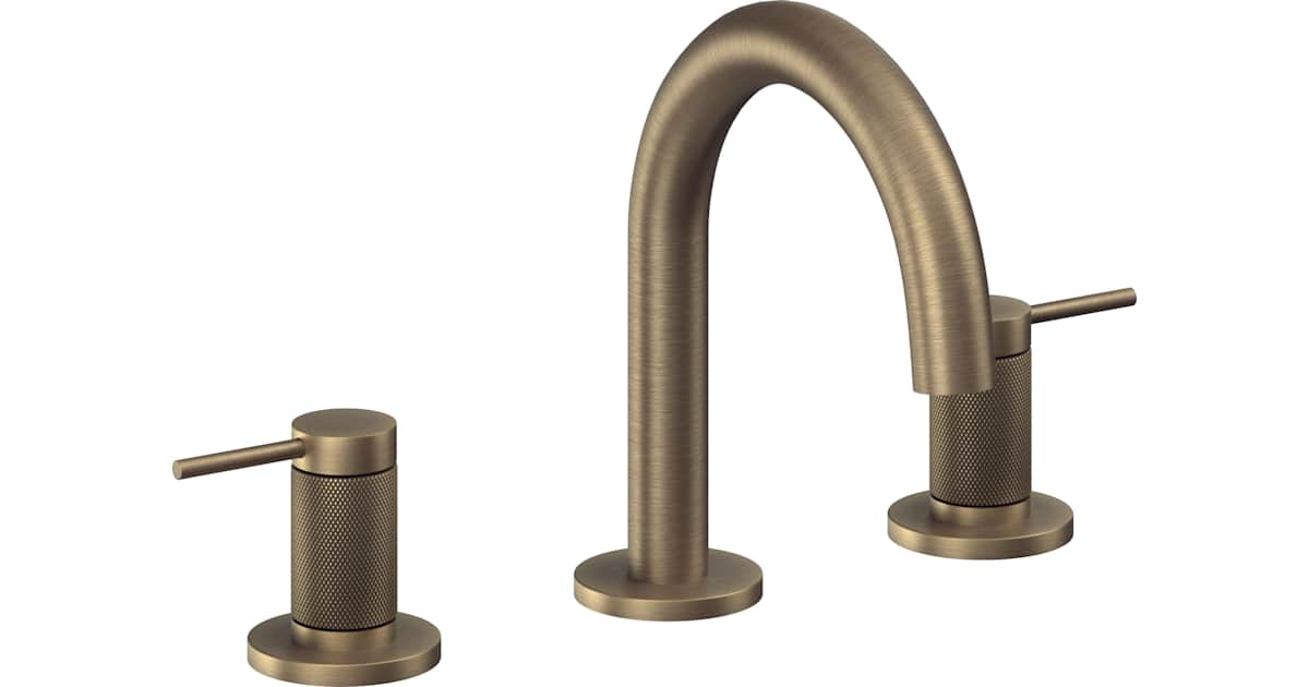 California Faucets 5302MKZBF-ABF D Street 1.2 GPM Widespread Bathroom ...