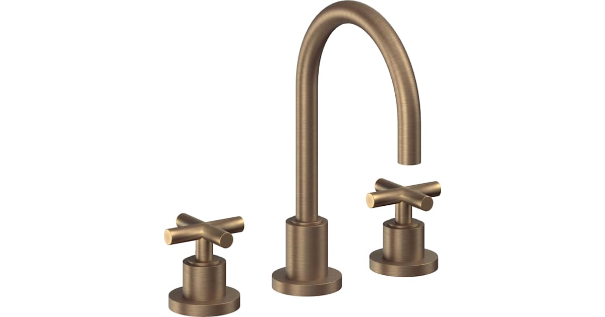 California Faucets 6502ZBF-ABF Tiburon 1.2 GPM Widespread Bathroom ...