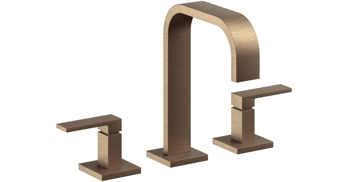 California Faucets 7802ZB-ABF Terra Mar 1.2 GPM Widespread Bathroom ...