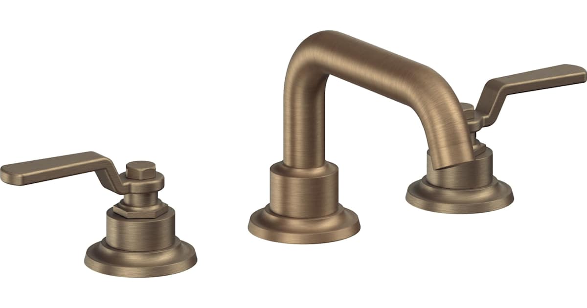 California Faucets 8002ZBF-ABF Descanso Works 1.2 GPM Widespread ...
