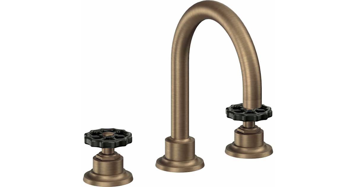 California Faucets 8102WB-ABF Descanso Works 1.2 GPM Widespread ...